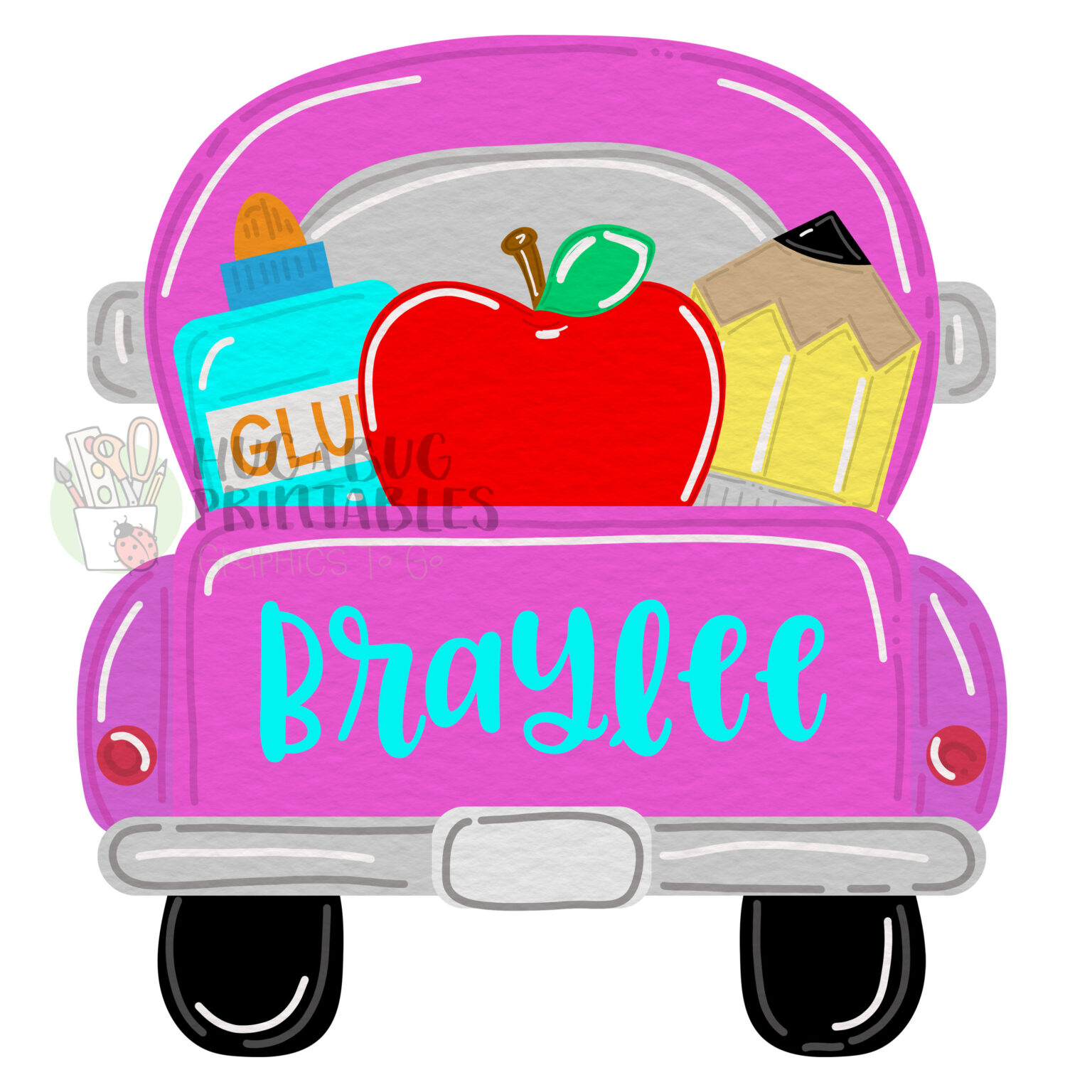 School Designs - Hug A Bug Printables